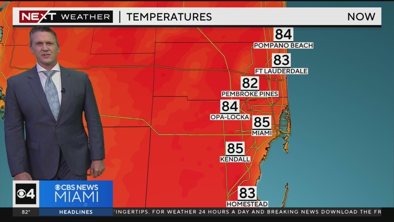 Miami Weather for Friday 1/12/2024 12PM - YouTube