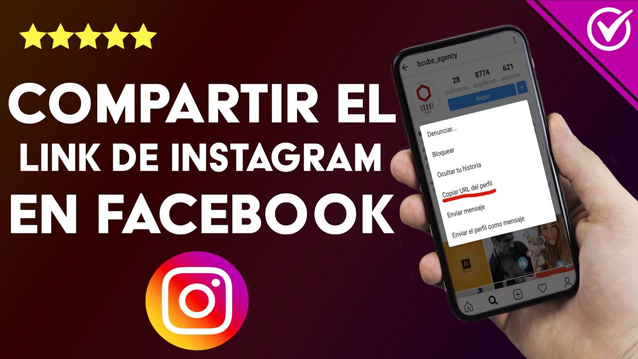 ¿Cómo compartir el link de mi INSTAGRAM en Facebook desde iPhone? - YouTube