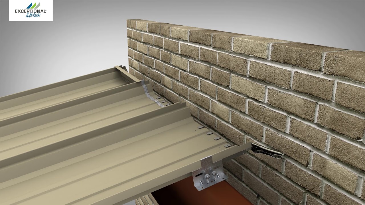 EM Ultra-Dek® at High Eave Parapet Installation - YouTube