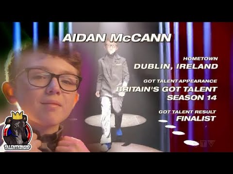 Aidan McCann Story America's Got Talent All Stars 2023 - YouTube