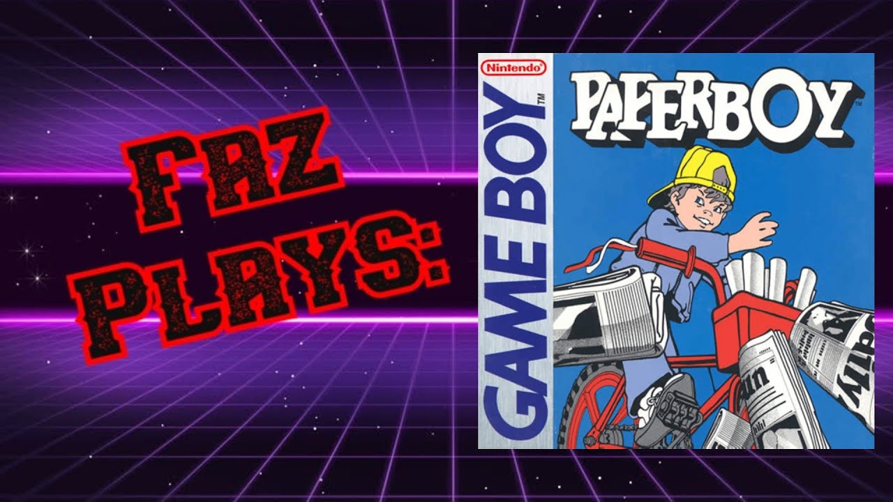 (Gameplay) Paperboy (Nintendo Game Boy) - YouTube