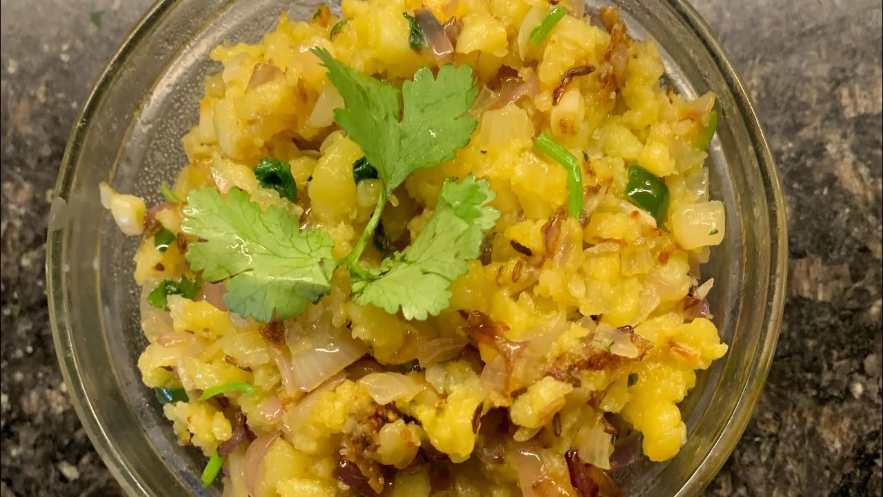 Fried Aloo Chokha/Bharta Recipe| Bihari Aloo Chokha Me Punjabi Tarka ...