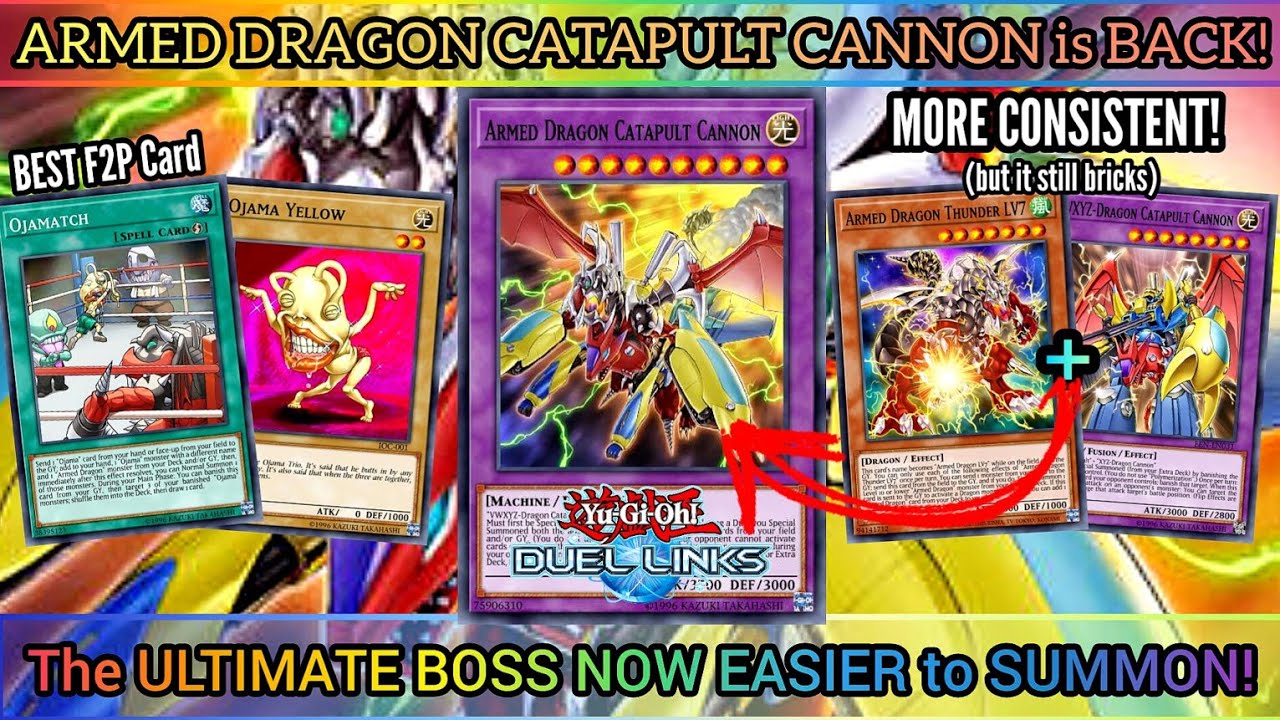 ARMED DRAGON CATAPULT CANNON! NOW MORE CONSISTENT (ᵦᵤₜ ₛₜᵢₗₗ ᵦᵣᵢ𝒸 ...