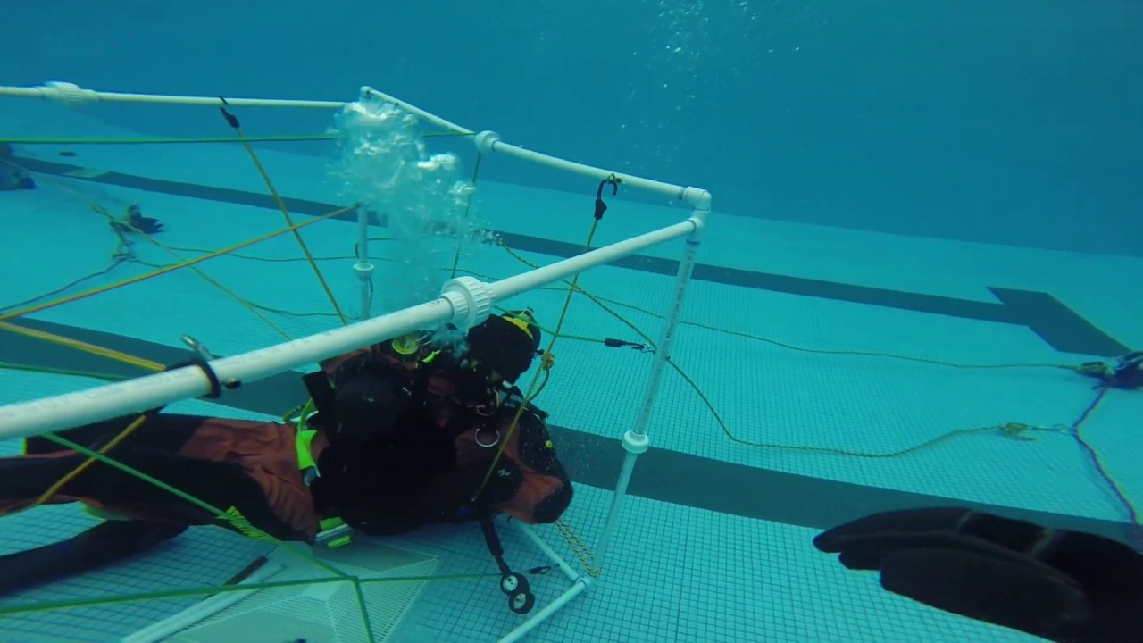 Diver entanglement blacked out - YouTube