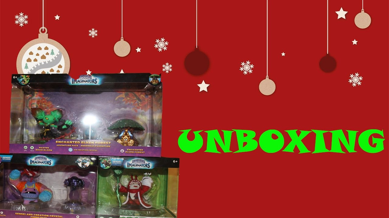 Unboxing Skylanders Imaginators Wave 3 (Pain yatta, Boom Bloom, Chompy ...
