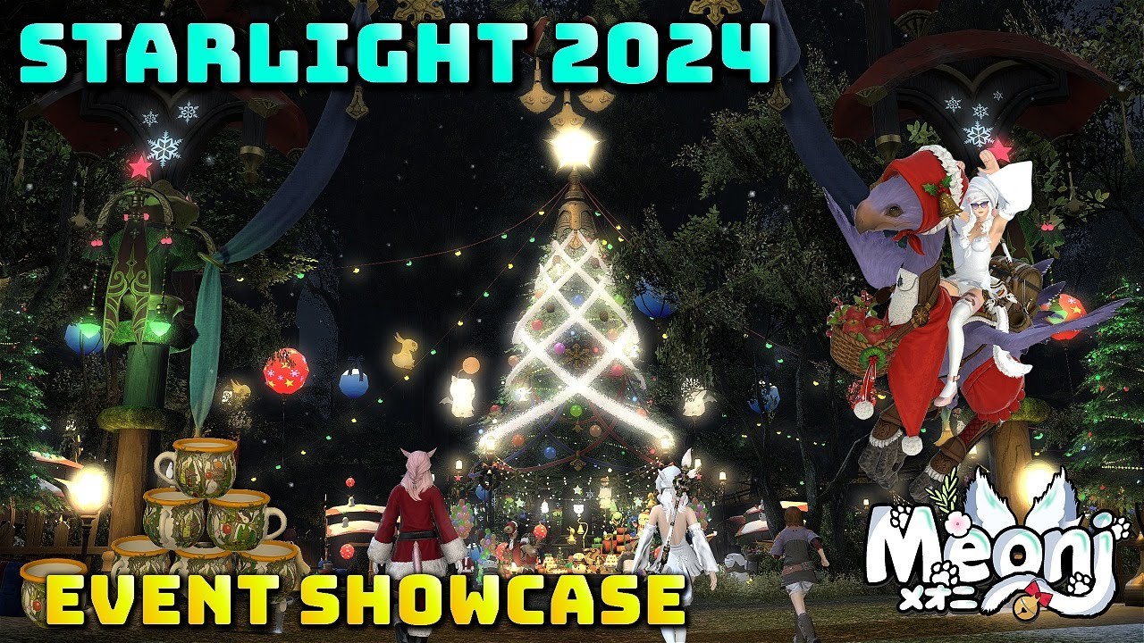 FFXIV: Starlight Celebration 2024 - In Game Event Showcase - YouTube