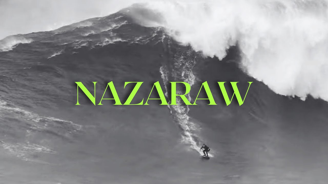 Lucas Fink Skimboarding Giant Waves in Nazaré | Raw Footage Highlights ...
