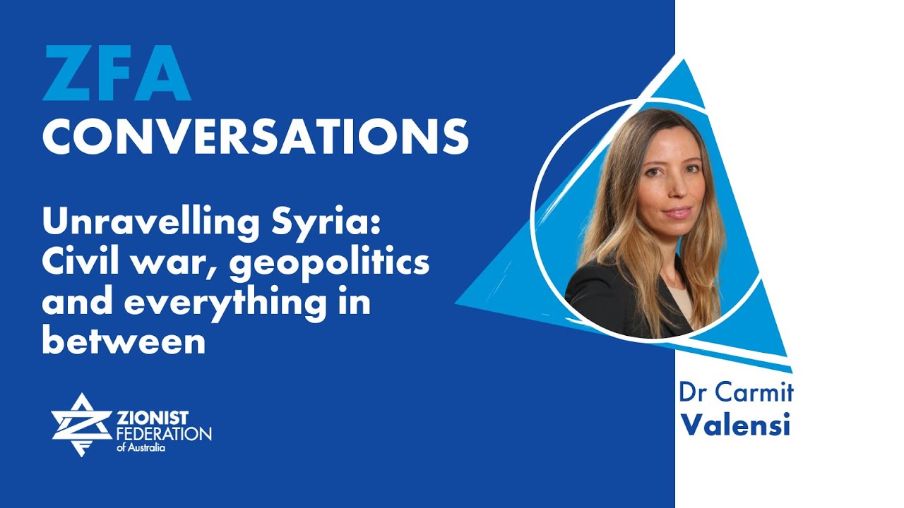 ZFA Conversation with Dr Carmit Valensi, July 2023 - YouTube