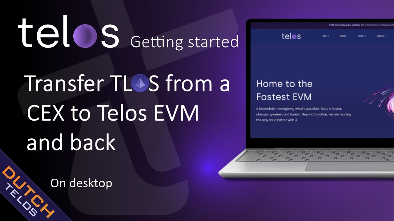 Transfer TLOS from a centralized exchange to Telos EVM address and back (Kucoin) - YouTube