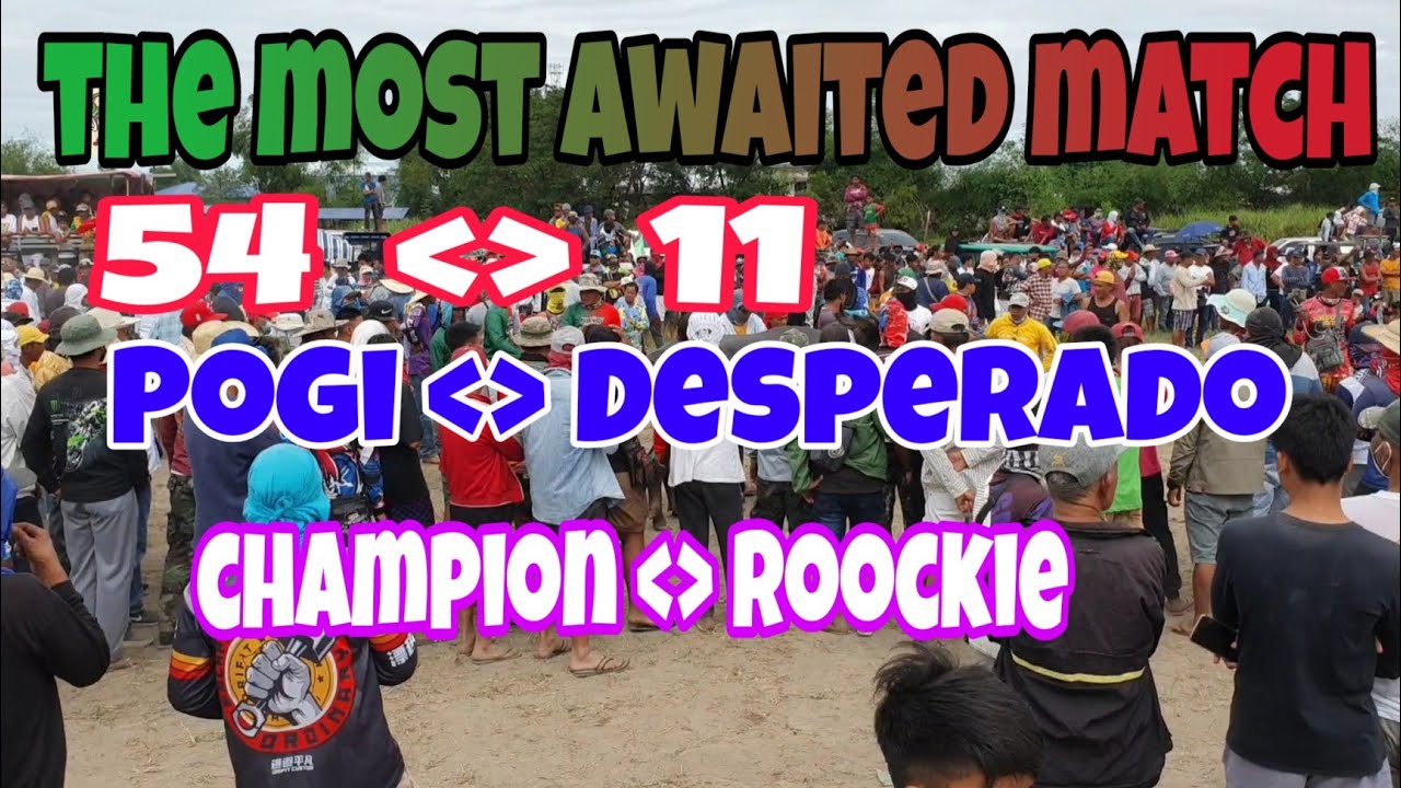 POGI vs DESPERADO the most awaited fight of the year Roockie vs ...