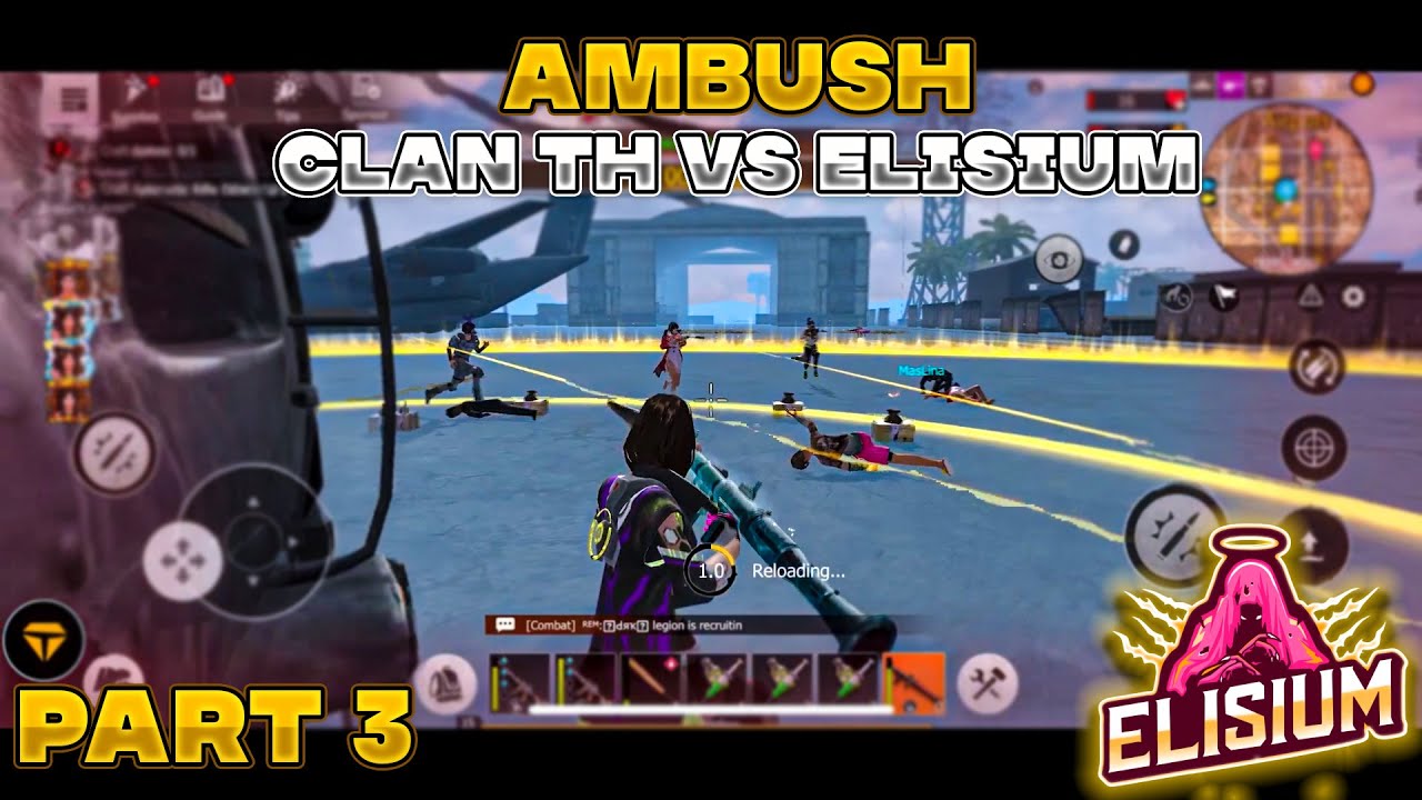 Raid and Ambush | Clan Th vs Elisium | Part 3 | Last Island of Survival ...