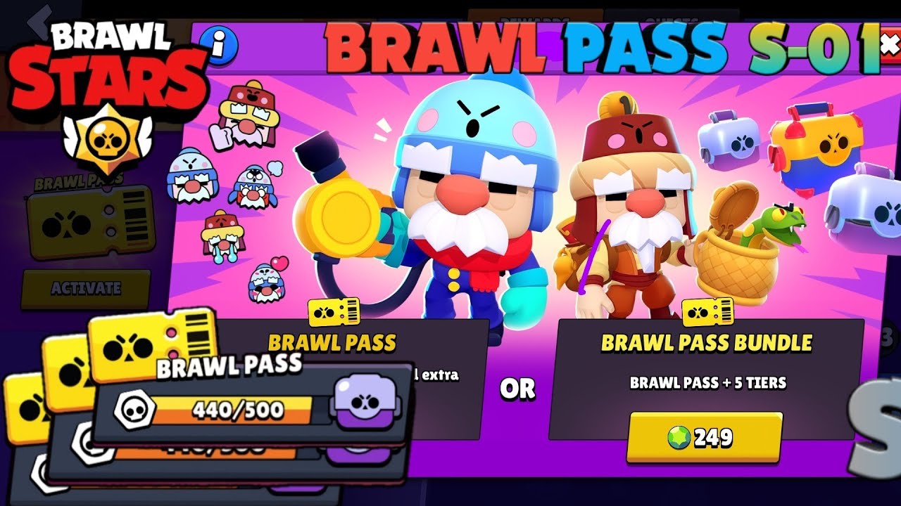 [Brawl Stars] Season-01 Brawl Pass(Tara's Bazar) Full Review||Gaming ...