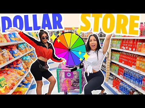 DOLLAR STORE MYSTERY WHEEL CHALLENGE ft SSSNIPERWOLF | Mar