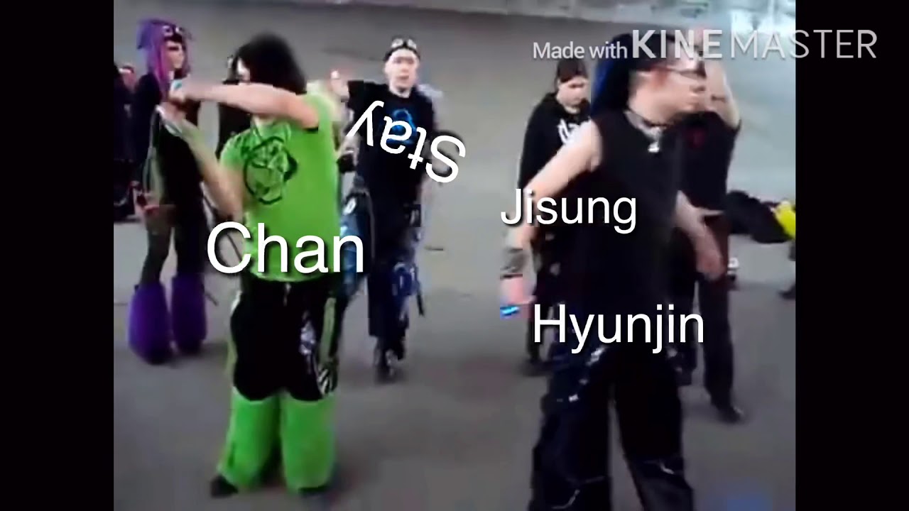 stray kids cybergoth dance party - YouTube