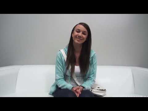 Pretty Amateur Girl At The Casting
