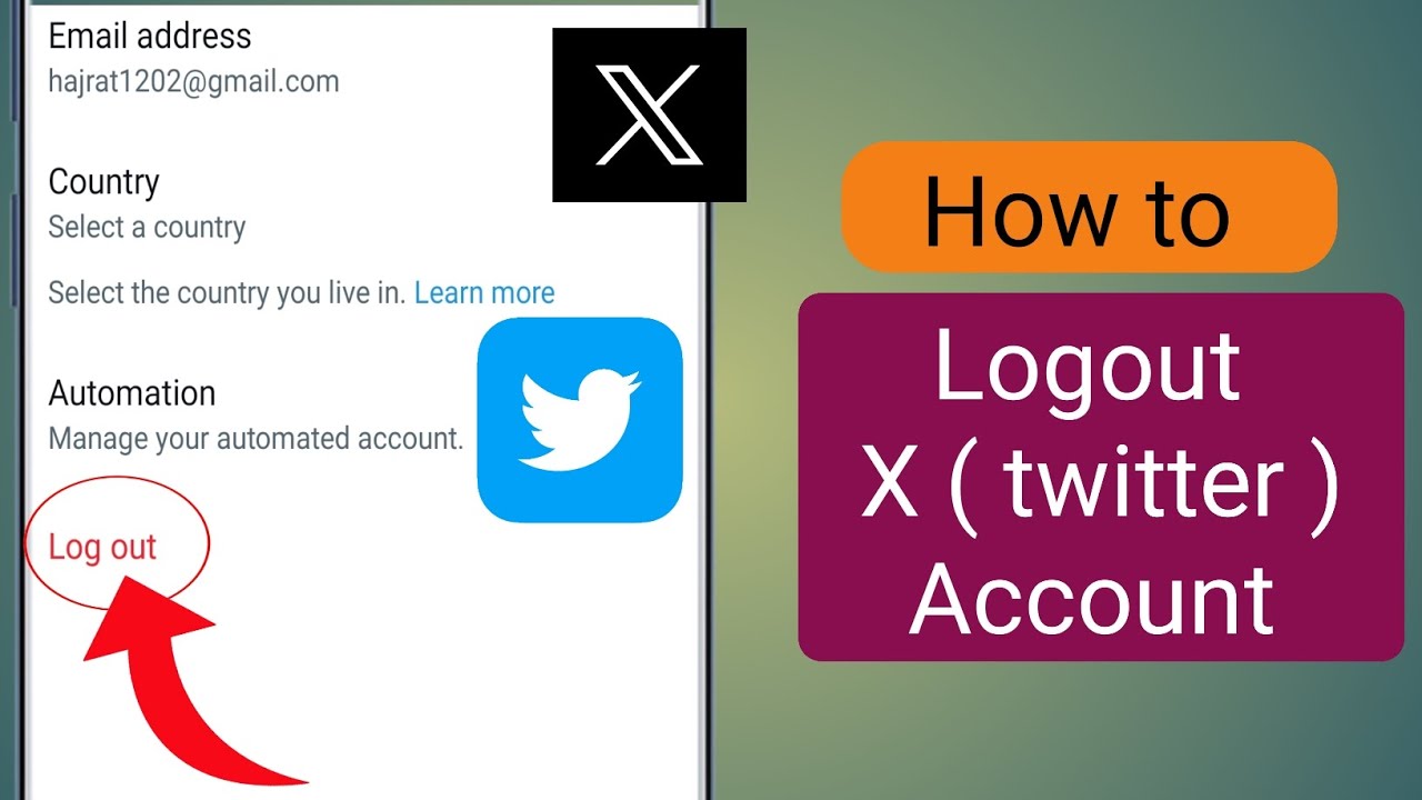 How to Logout Of X (Twitter) Account | Logout X Twitter Account - YouTube