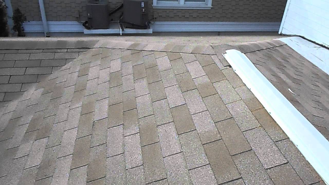 Light brown 3 Tab shingle roof - YouTube