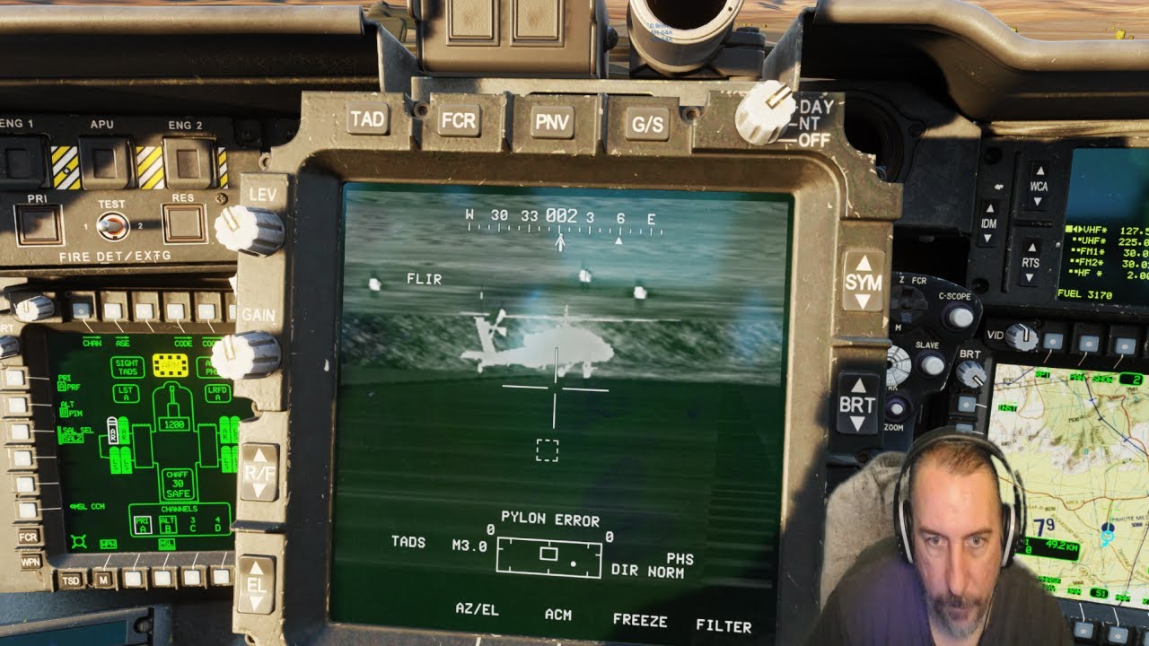 How To Activate TADS on your AH-64 D Apache Part 2 #eagledynamics # ...