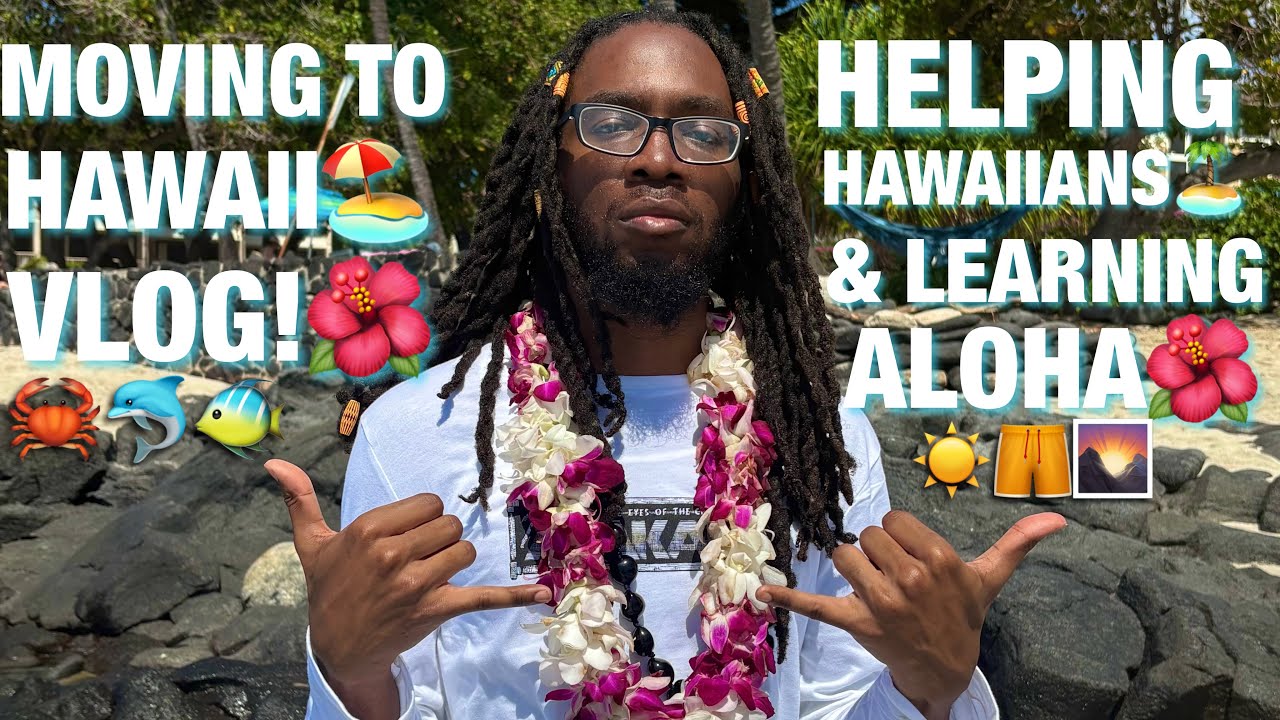 MOVING TO HAWAII VLOG🌺🏖️ Helping HAWAIIANS & Learning The ALOHA Way!⛵️ ...