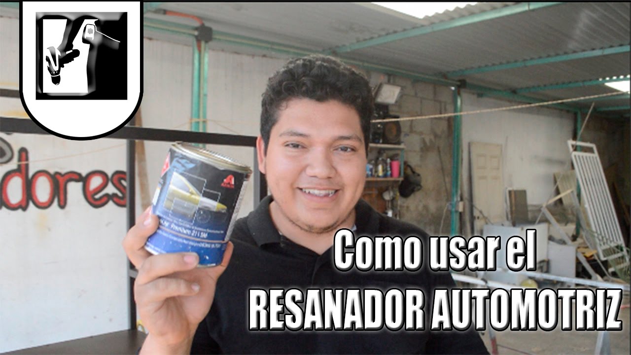 Como Usar Resanador Automotríz o "Bondo" en HERRERIA Y CARPINTERIA ...