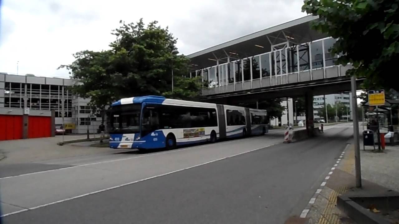 GVU bus 4918 (Van Hool AGG300) - Utrecht Busstation AZU - YouTube