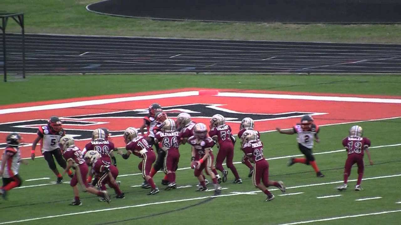 BAFL SUPERBOWL 2011-LC49ers vs Texas City Stingrays (Freshman) - YouTube
