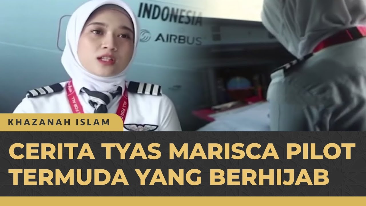 KEREN! Cerita Tyas Marisca Pilot Muda Wanita Berhijab Pertama ...