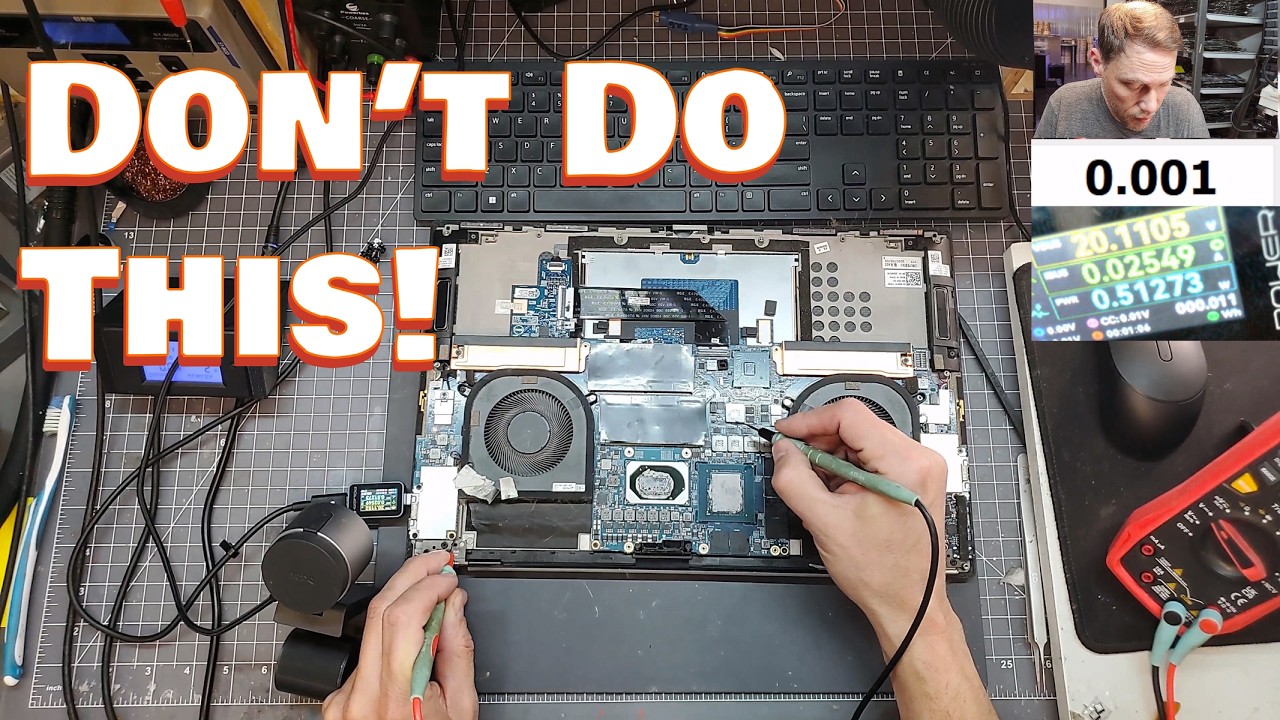 Laptop Destroyed By Just Replacing The Battery | Don't Do This! - YouTube