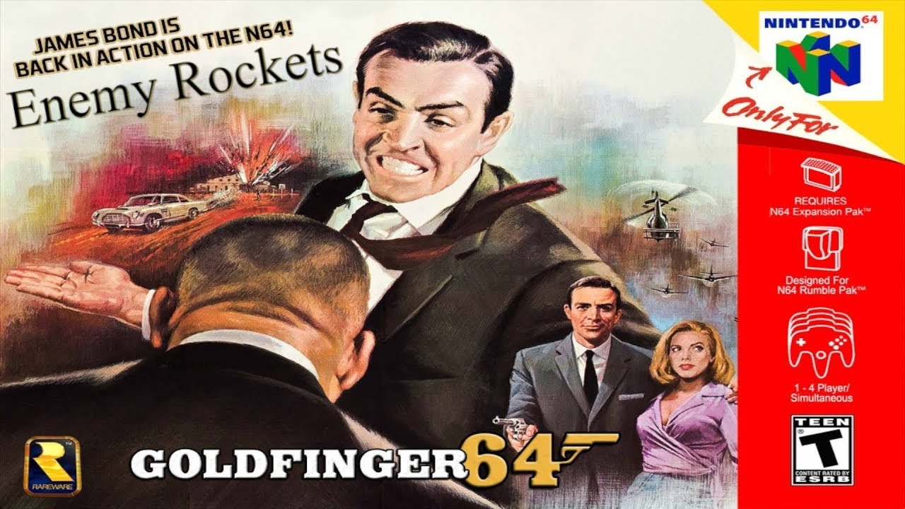 Goldfinger 64 - 00 Agent (Enemy Rockets) (Real N64 Footage) (N64 ...