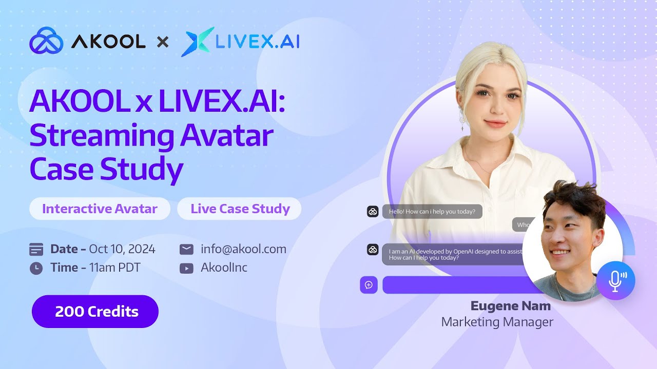 AKOOL x LIVEX.AI: Streaming Avatar Case Study - YouTube