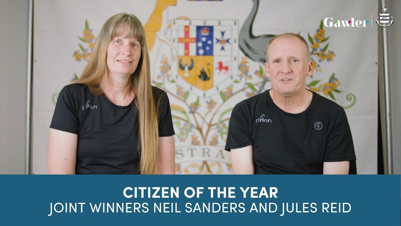 Joint winners Neil Sanders and Jules Reid | 2023 Citizens of the Year ...