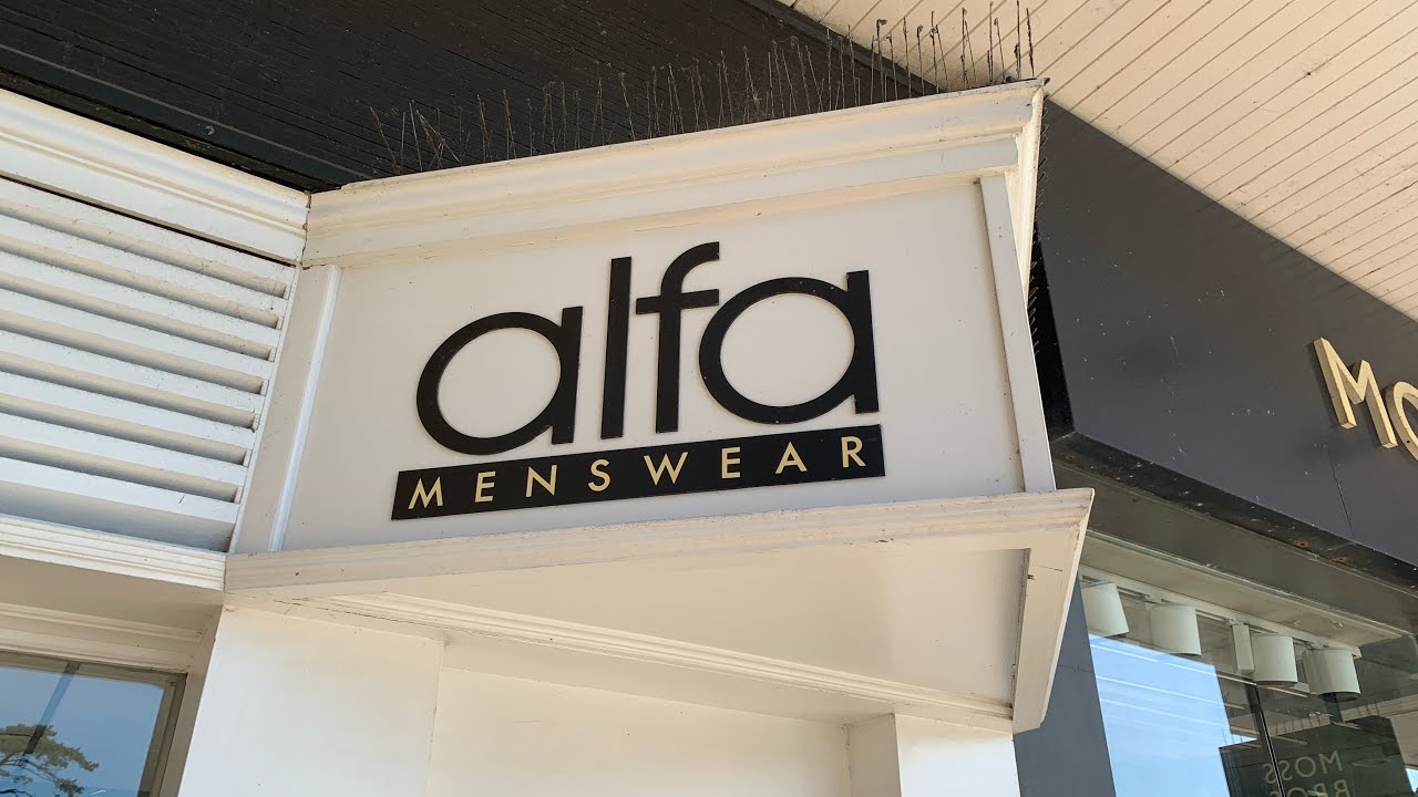 Zettle GO epos installation for Alfa Menswear - YouTube
