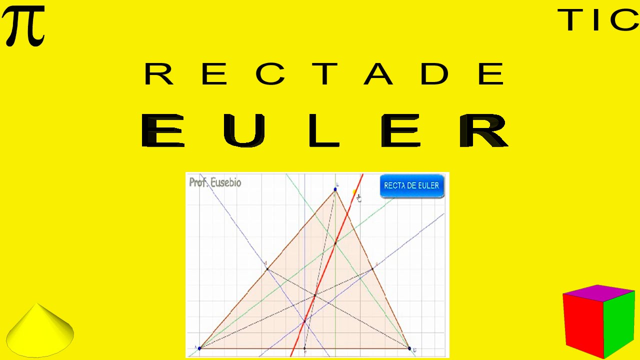 RECTA DE EULER - YouTube
