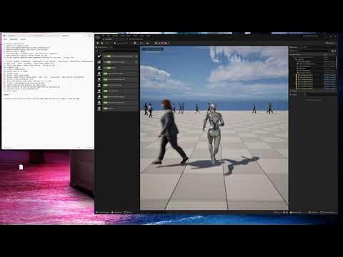 Unreal Engine 5.3 - Tutorial How to Setup City Sample Crowds (Metahuman) (MassAI) - 4K - YouTube