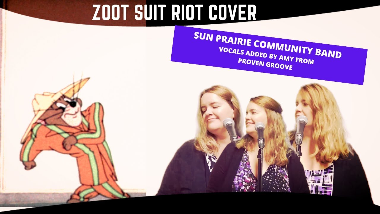 Zoot Suit Riot cover - Sun Prairie Community band w/ added vocals by ...