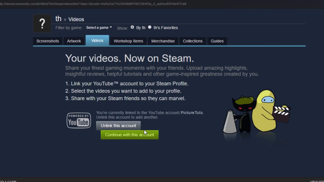 How To Upload A Video To Steam 2017 Steam 'Post A Video' Pillar of ...