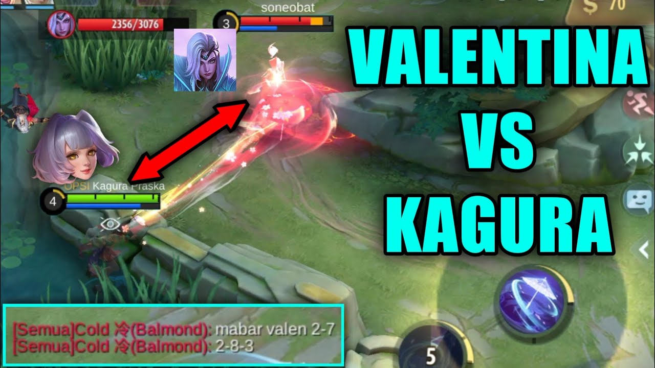 Valentina Vs Kagura | Counter Valentina ini saatnya kita bantai-bantai ...