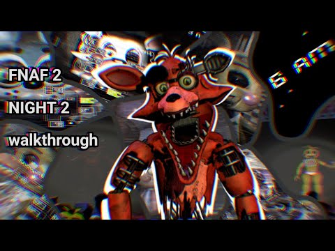 FNAF 2 - Night 2 walkthrough - YouTube