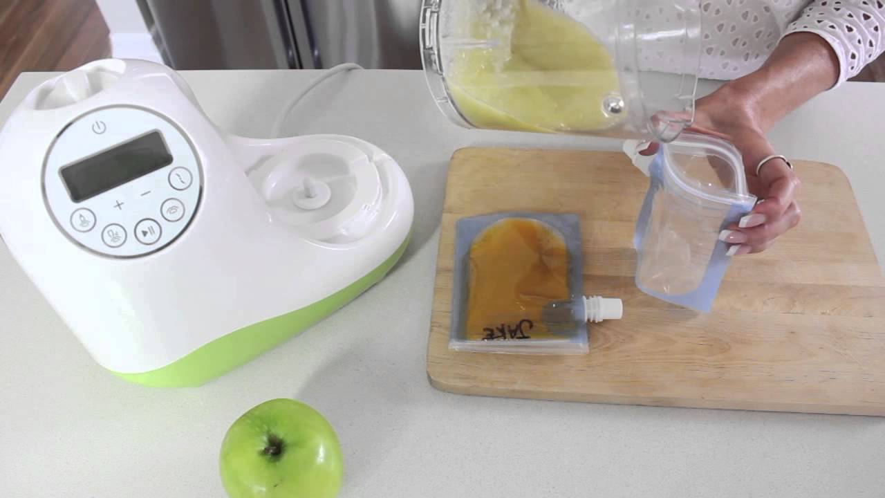 Cherub Baby Fresh Food Feeding System - YouTube