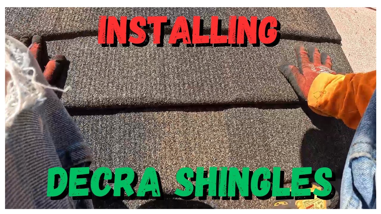 Installing Decra Shingles - YouTube