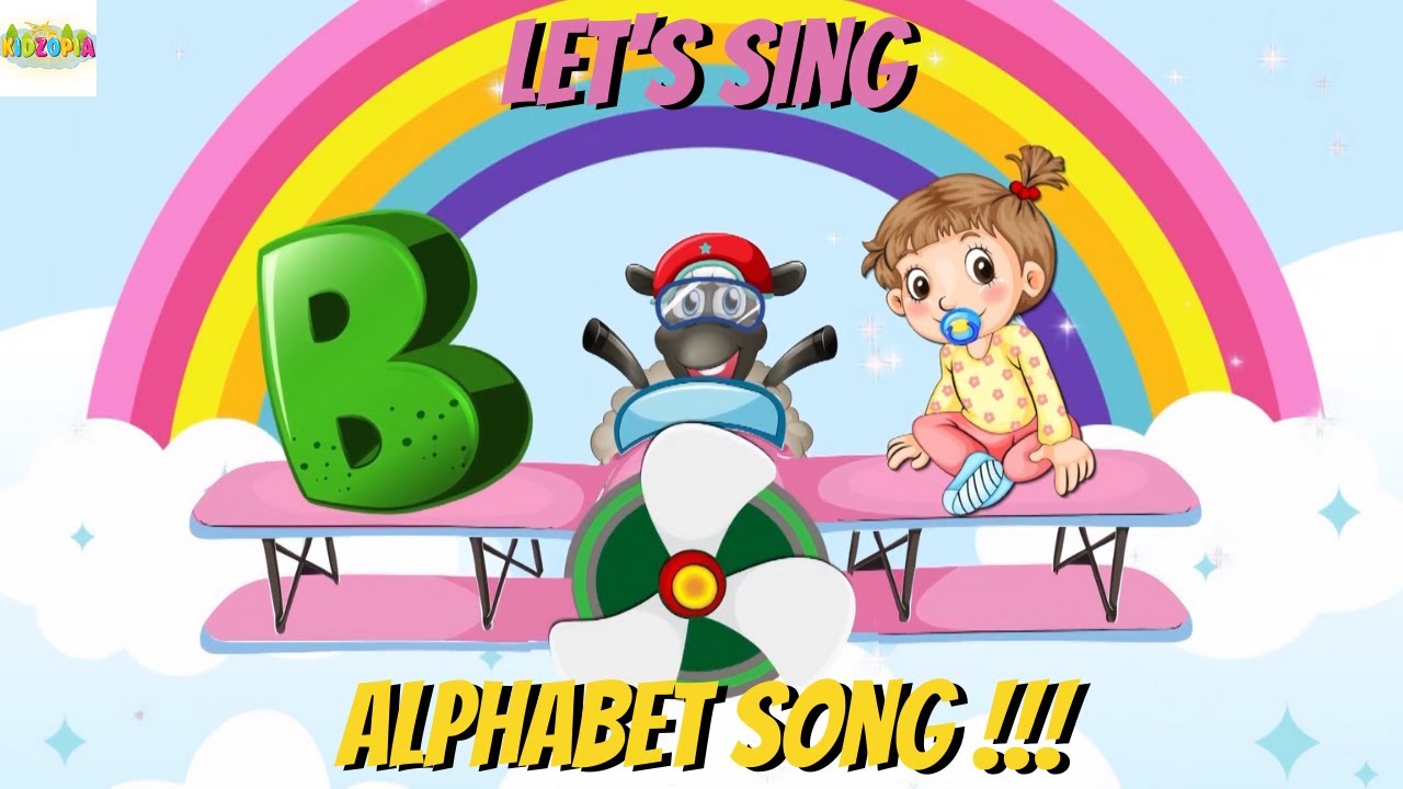 The Alphabet Song | Phonics Song for Kids | Kindergarten Alphabet song ...