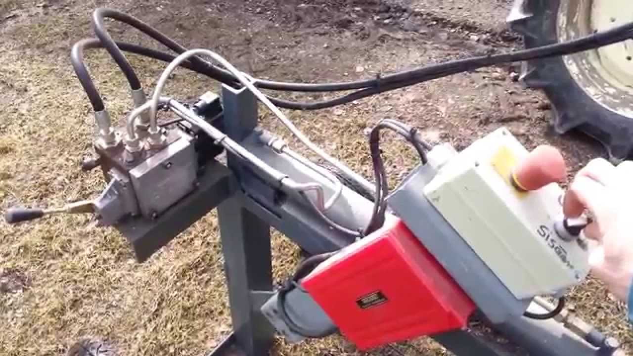 Yanmar FX20 D With Wood Log Splitter - YouTube
