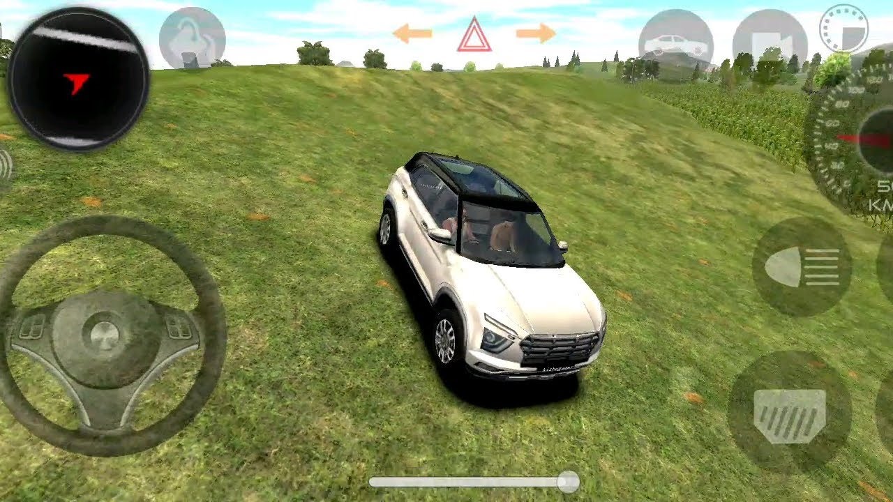 Hyundai creta 2024 new model car game village offroad stunt indian cars ...