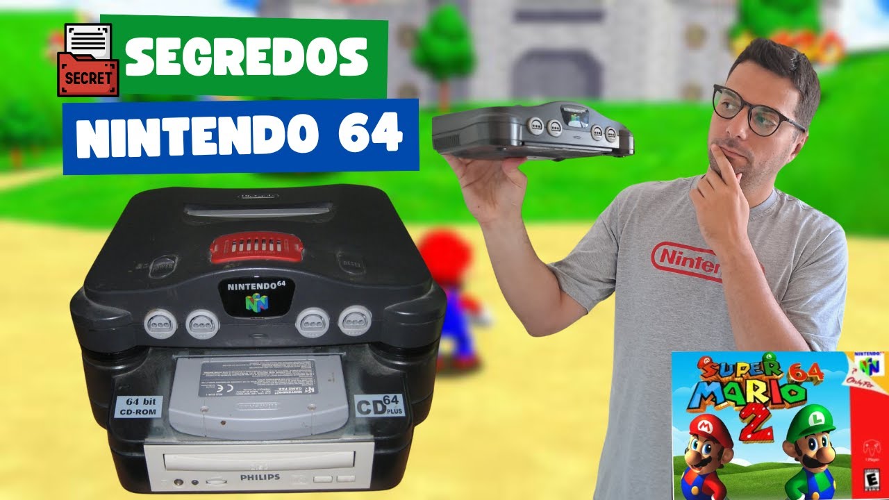 Nintendo 64 CD? Super Mario 64 2? Os Segredos do Nintendo 64 REVELADOS ...
