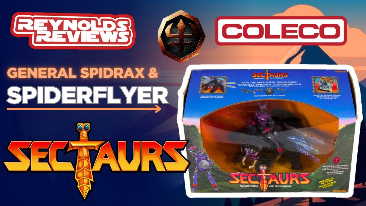 Sectaurs General Spidrax & Spiderflyer from @darby_collector9423 ...