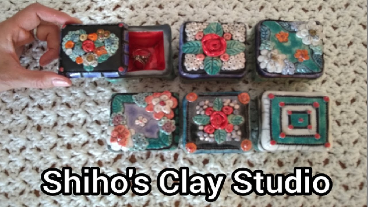 Making A Box with Clay Part 2 - YouTube