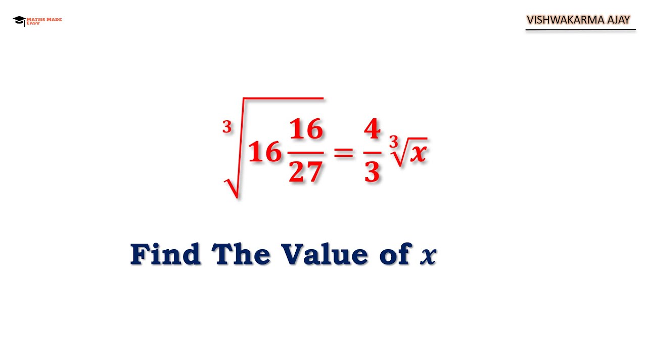 Solving the Equation Puzzle: Finding the Value of 𝒙 | #SolveForX | # ...