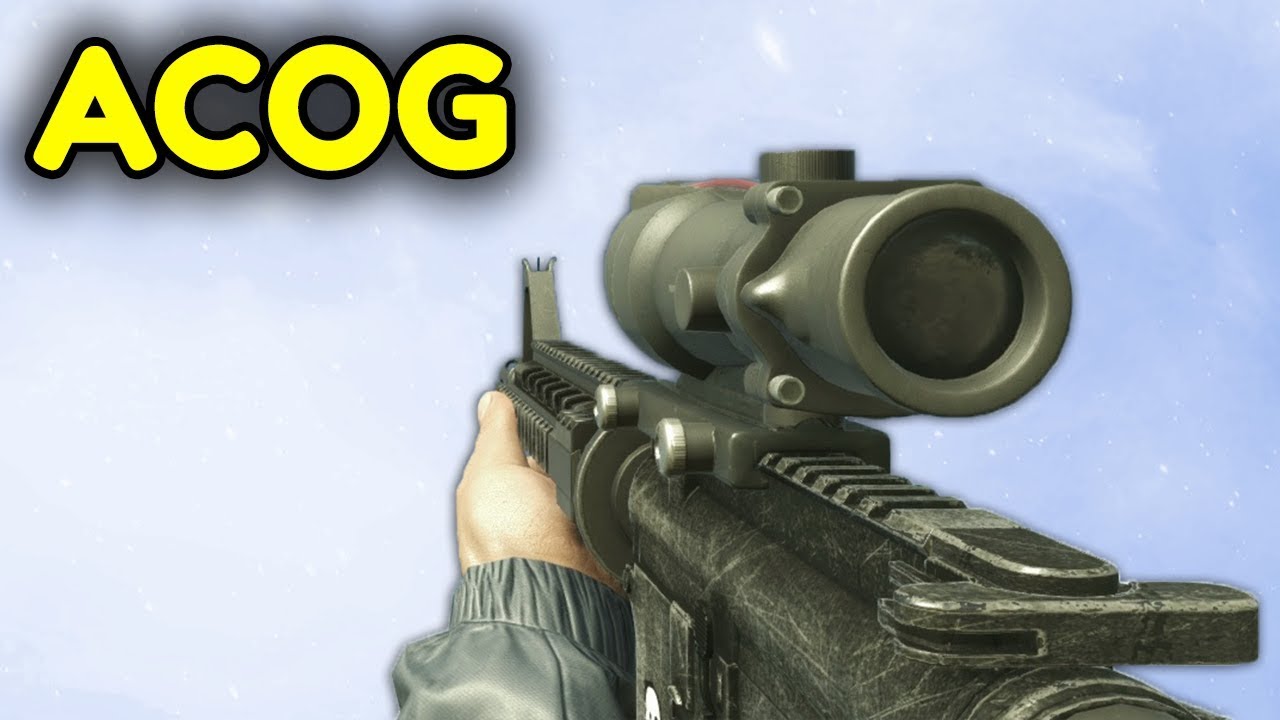 ACOG - Comparison in 50 Different Games - YouTube