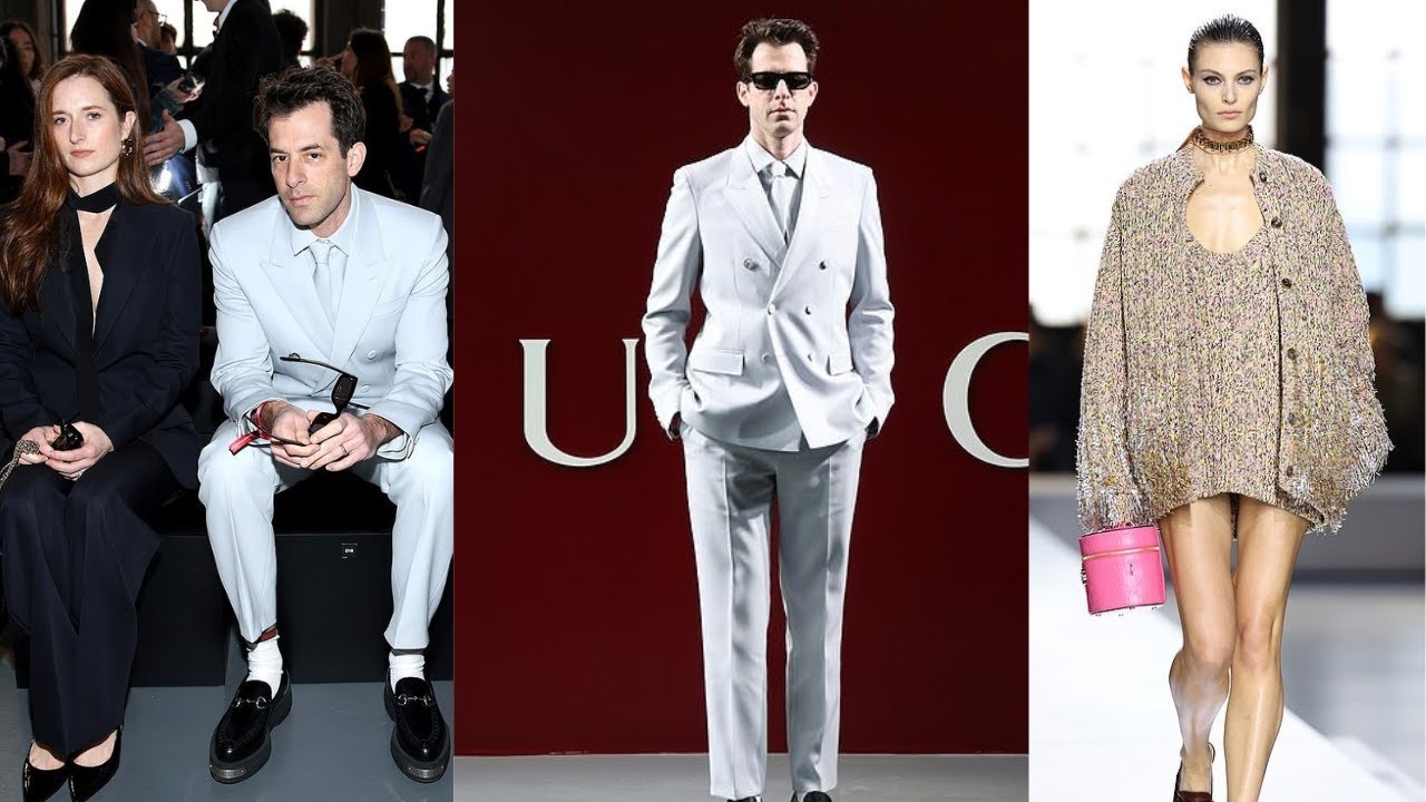 "Mark Ronson and Grace Gummer Exude Style Front Row at Gucci Show ...