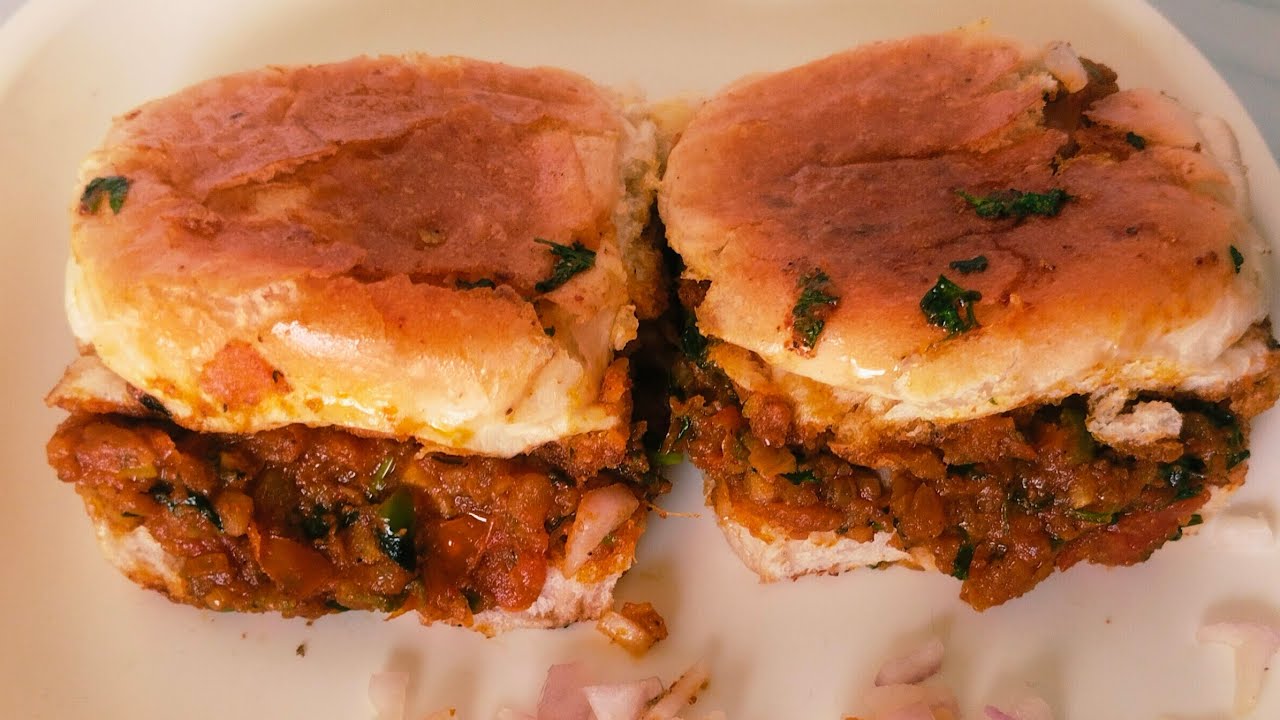 Easy Masala Pav Recipe| Mumbai Street Style Masala Pav Recipe| Pav ...